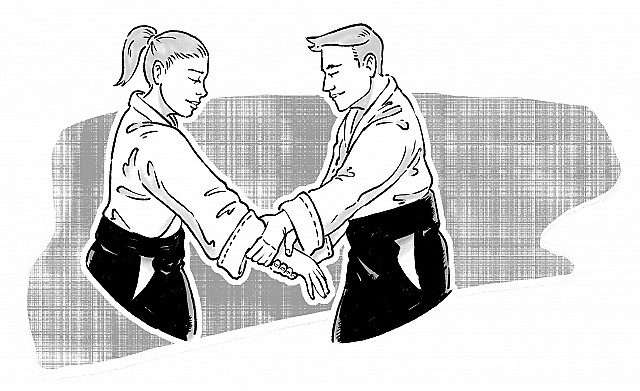 Aikido Off the Mat: Tenkan and Acknowledgment : Ki Moments Blog